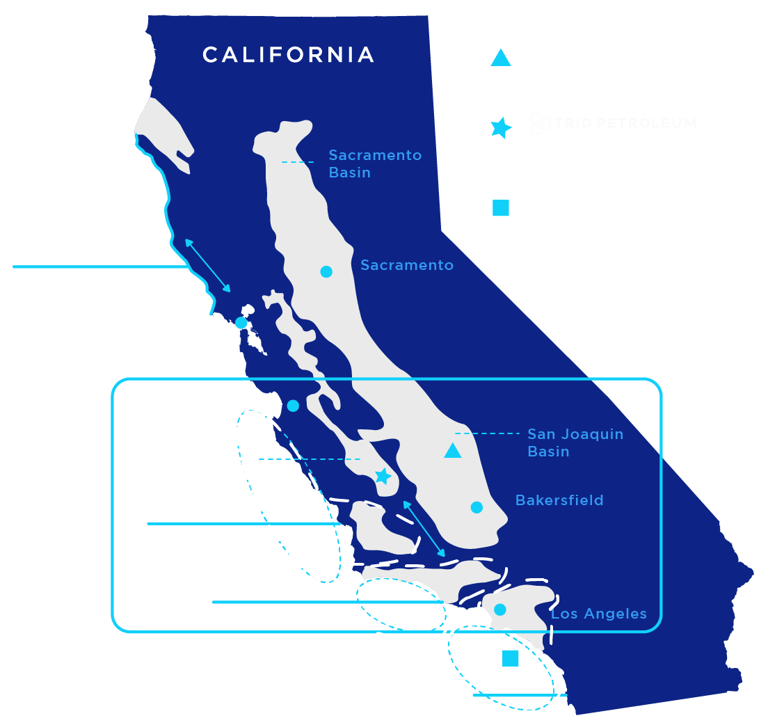 Region – Trio Petroleum